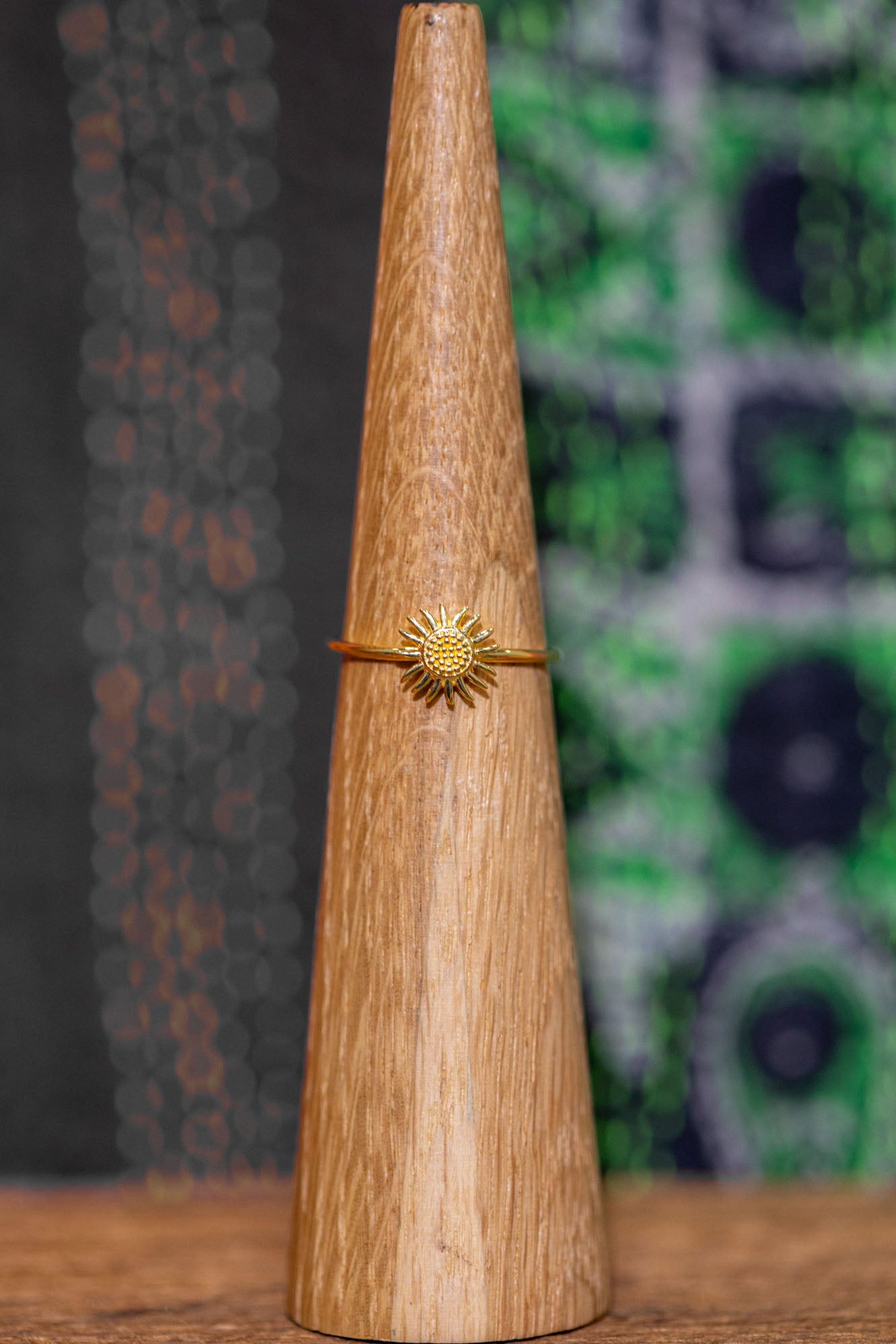 Gold Tali Flower Ring – Tree of Life