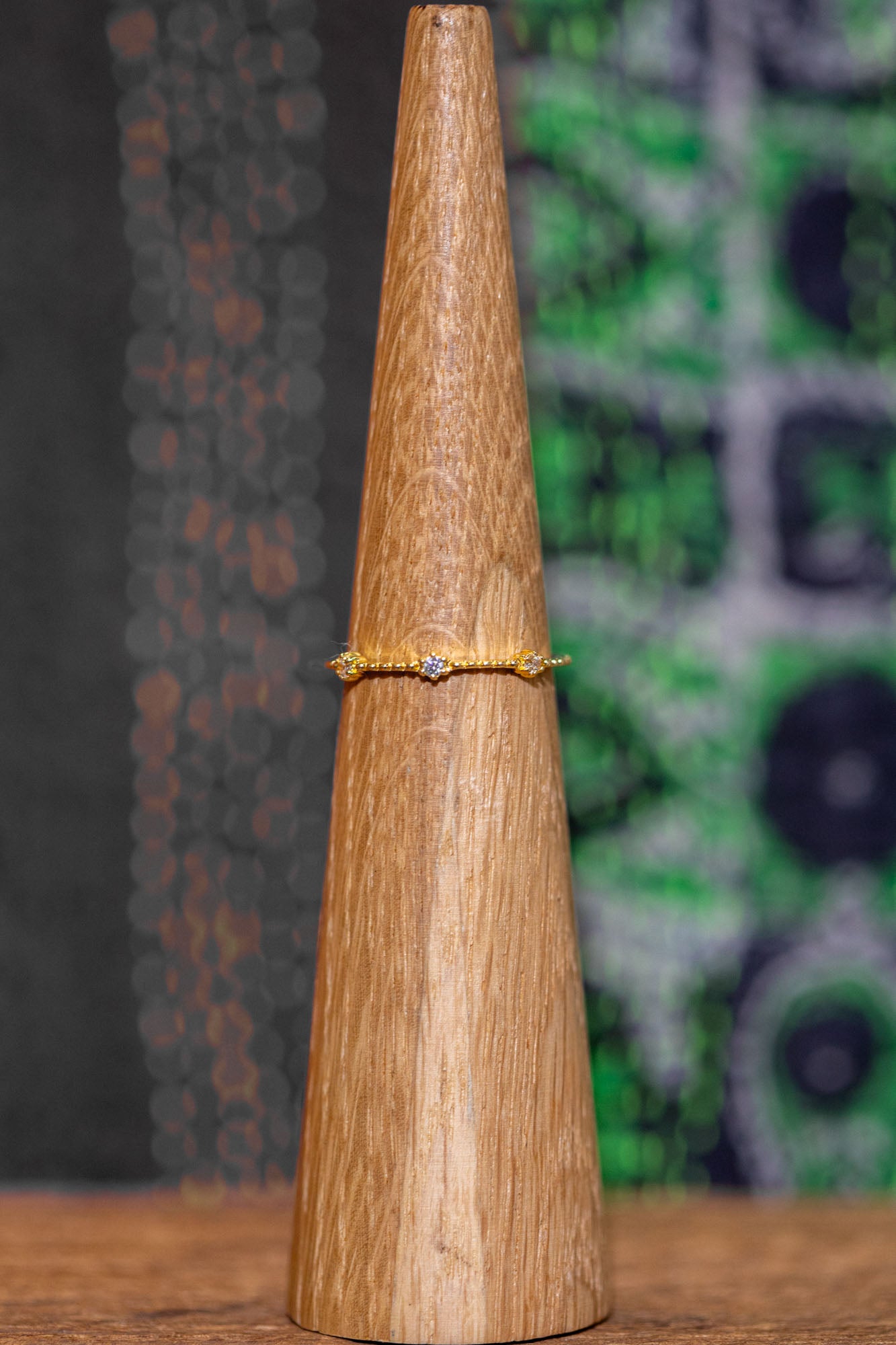 Gold Tri Star Band – Tree of Life