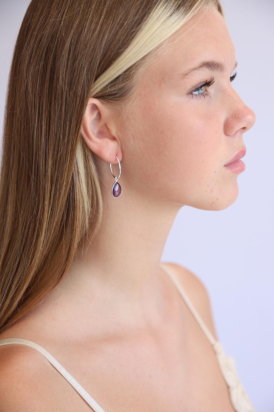 Amethyst Nima Earrings – Tree of Life
