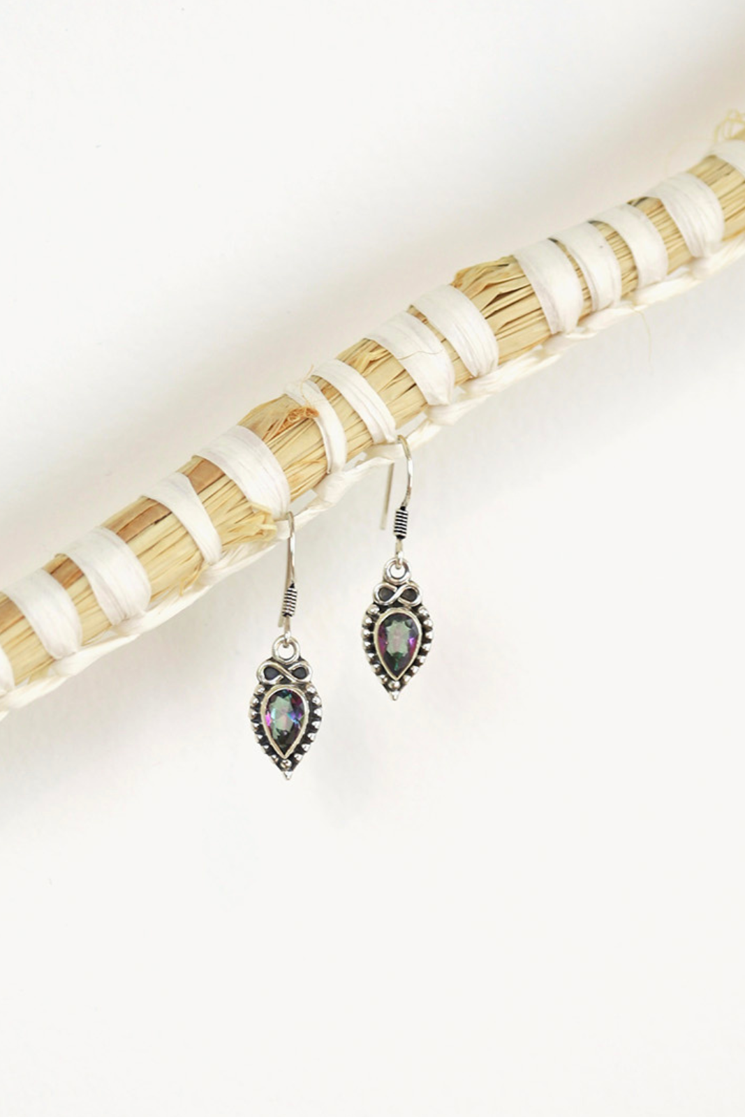 Mystic Topaz Iola Earrings – Tree of Life