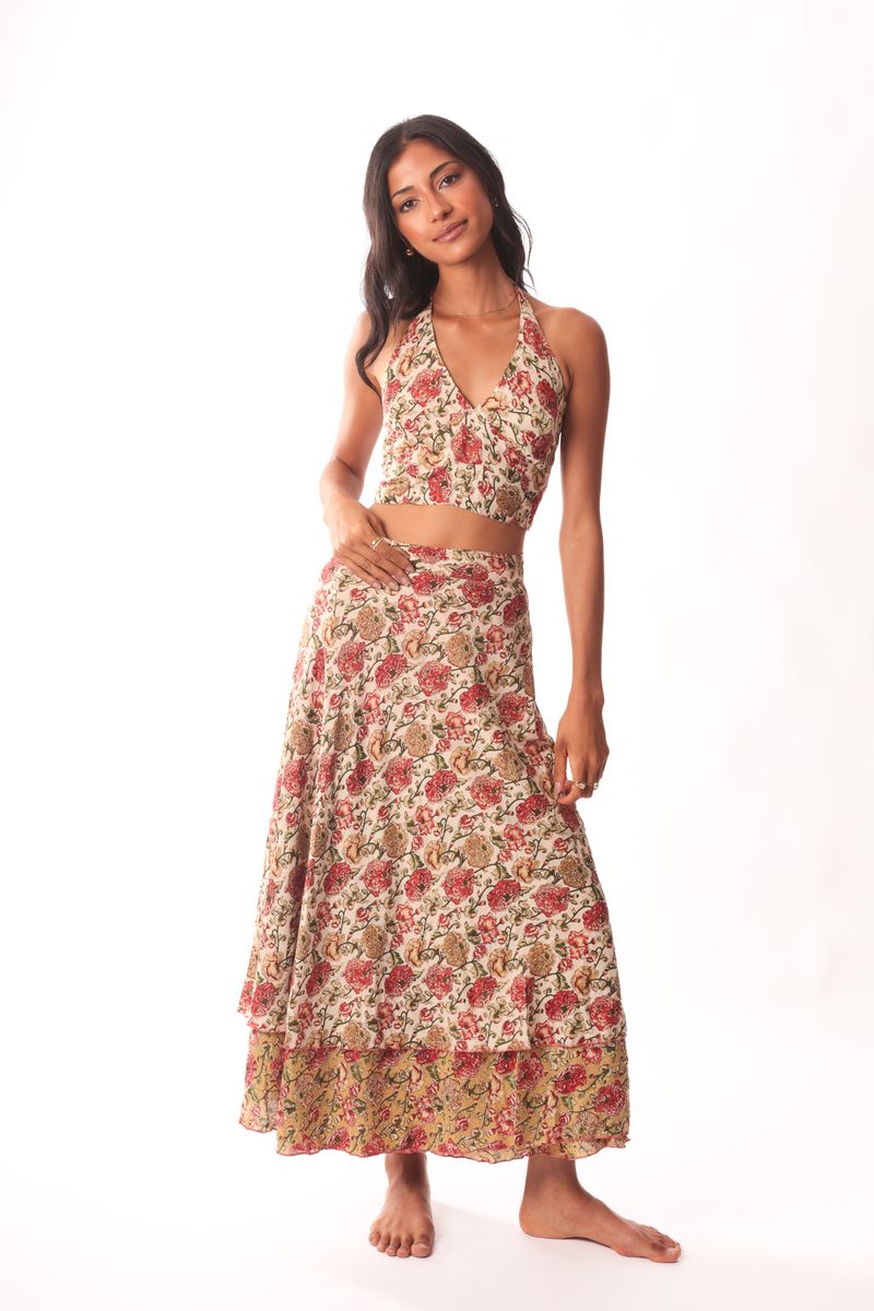 Long Wrap Skirt – Tree of Life
